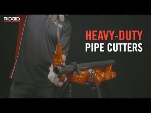 32840 Ridgid 4S Heavy Duty Pipe Cutter l Broughton Plant Hire