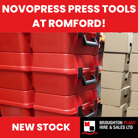 Product Spotlight - Novopress Press Tools Arrived