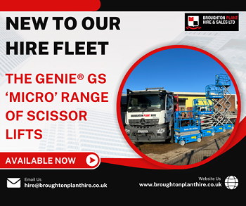 NEW TO OUR HIRE FLEET: INTRODUCING THE GENIE® GS ‘’MICRO’’ RANGE OF ...