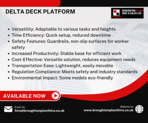 NEW TO FLEET: THE DAZZLING DELTA DECK PLATFORM!