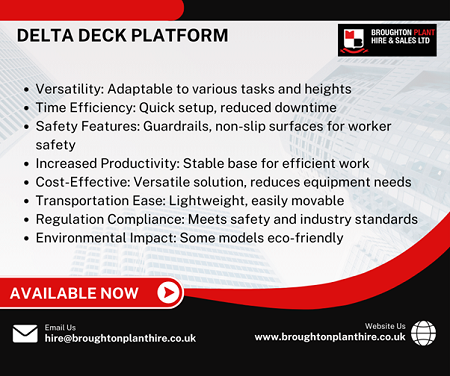 NEW TO FLEET: THE DAZZLING DELTA DECK PLATFORM!