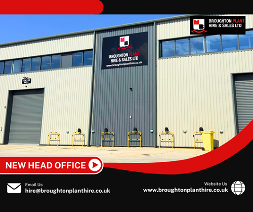 We Have Moved our Head Office! Broughton Plant Hire and Sales